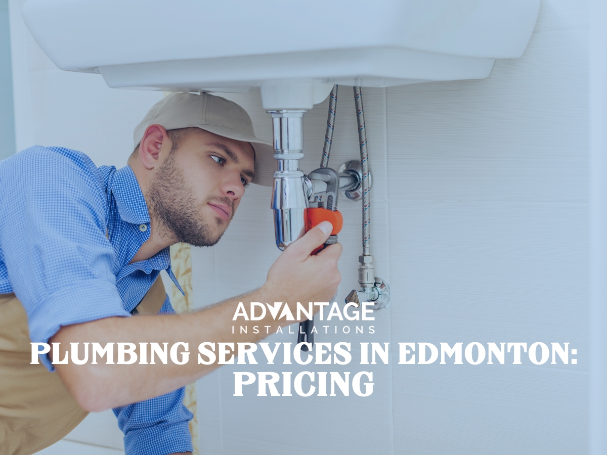 Plumbing Services in Edmonton: What it costs